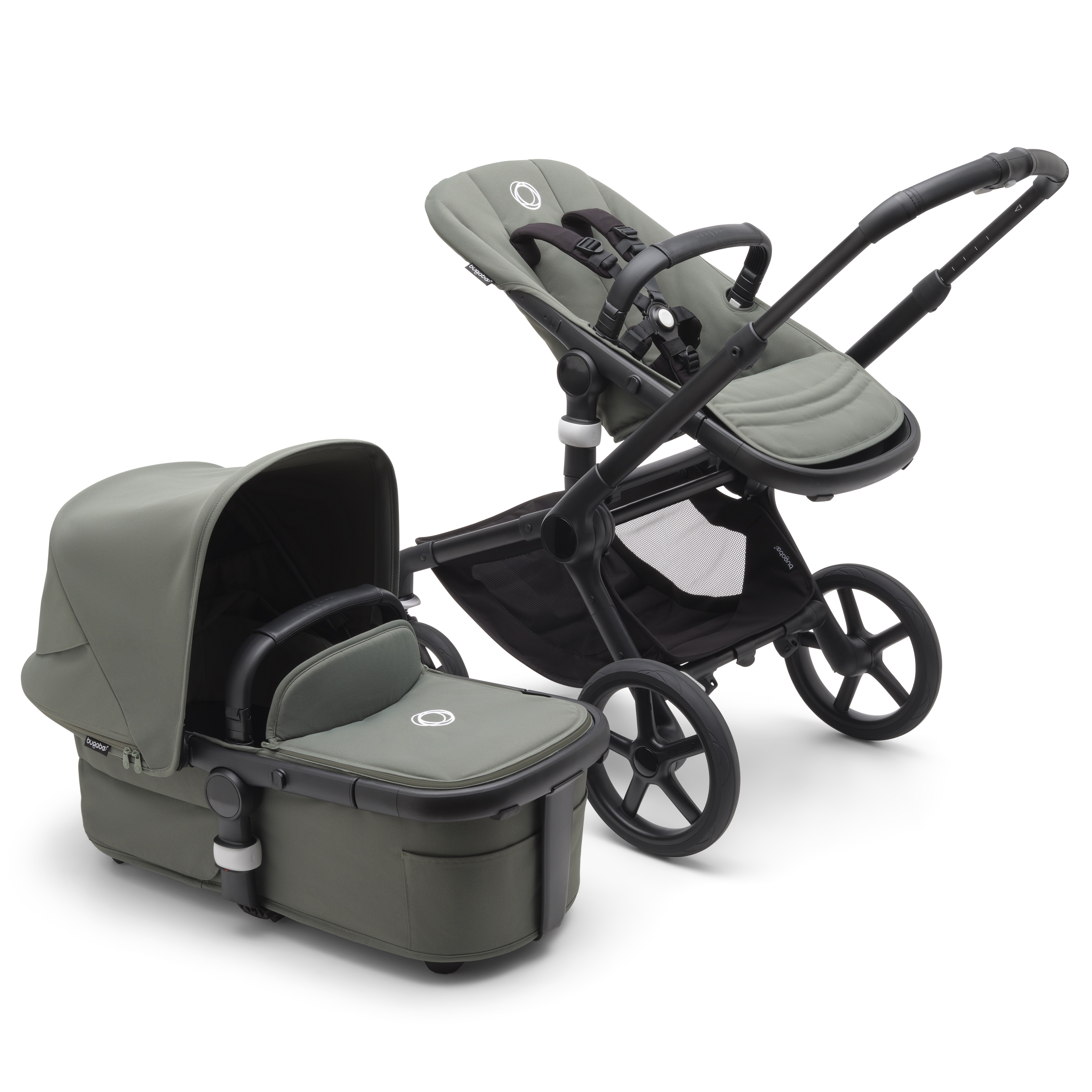 BUGABOO FOX 5 Completo Negro/Verde Bosque : Tienda bebe online ...