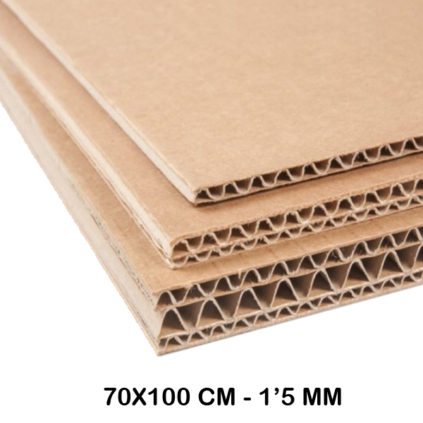 CARTON MICROCANAL 70X100CM KRAFT 1'5MM [0016-1249000040] - 2,541 ...