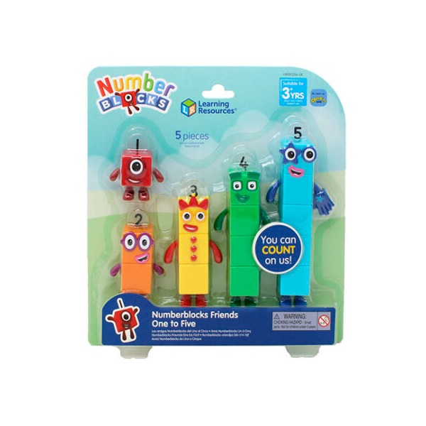 NUMBERBLOCKS - AMIGOS DEL UNO AL CINCO [0893-HM95356-UK] - 23,090 ...