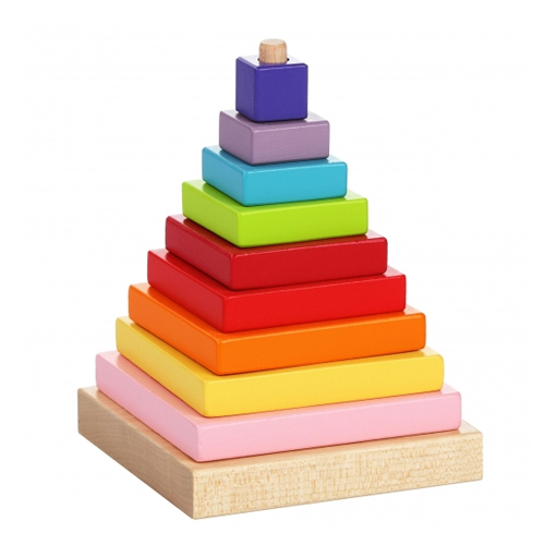 PIRAMIDE DE MADERA DE COLORES [0925-L13357] - 15,069€ : , Estel Tàrrega