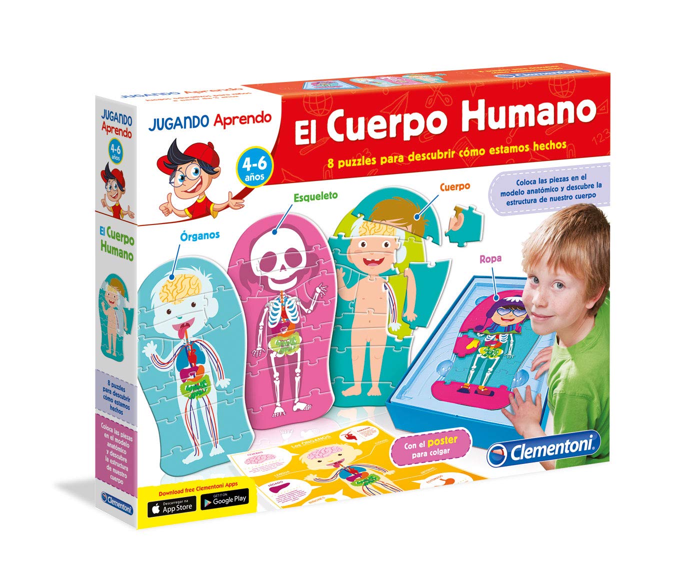 El Cuerpo Humano [06655114] - 14,99€ : Joguines Llorens - des de 1945