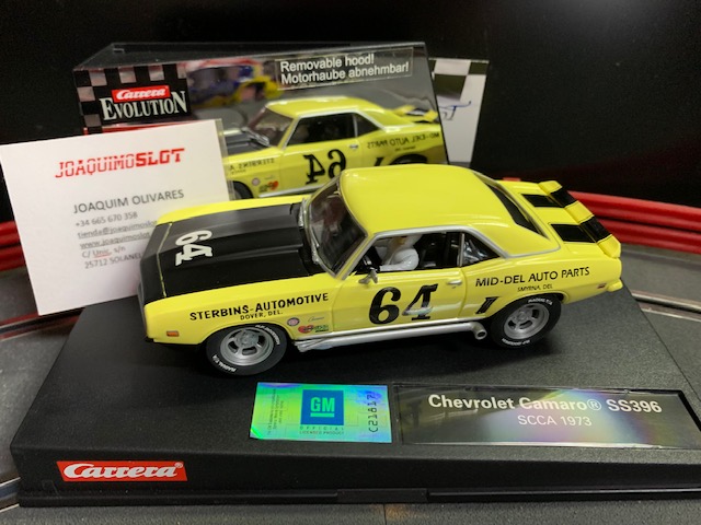 Carrera Evolution 25712 Chevrolet Camaro SS396 SCCA 73 [25712] - 65,00 ...