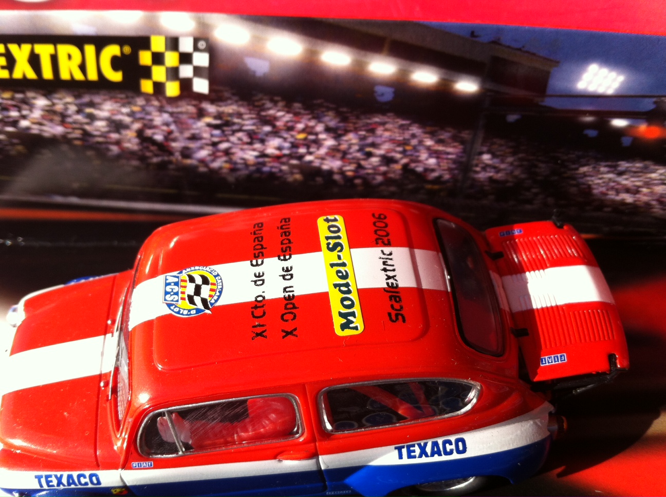 Scalextric FIAT 600 ABARTH XI CAMPEONATO DE ESPAÑA 2006 [FIAT 600 ...