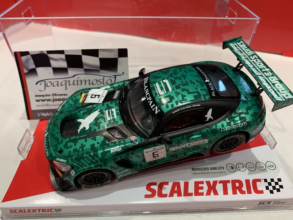 Scalextric,AMG Mercedes GT3(EXCLUSIVO VERDE) [Scalextric,AMG Mercedes ...