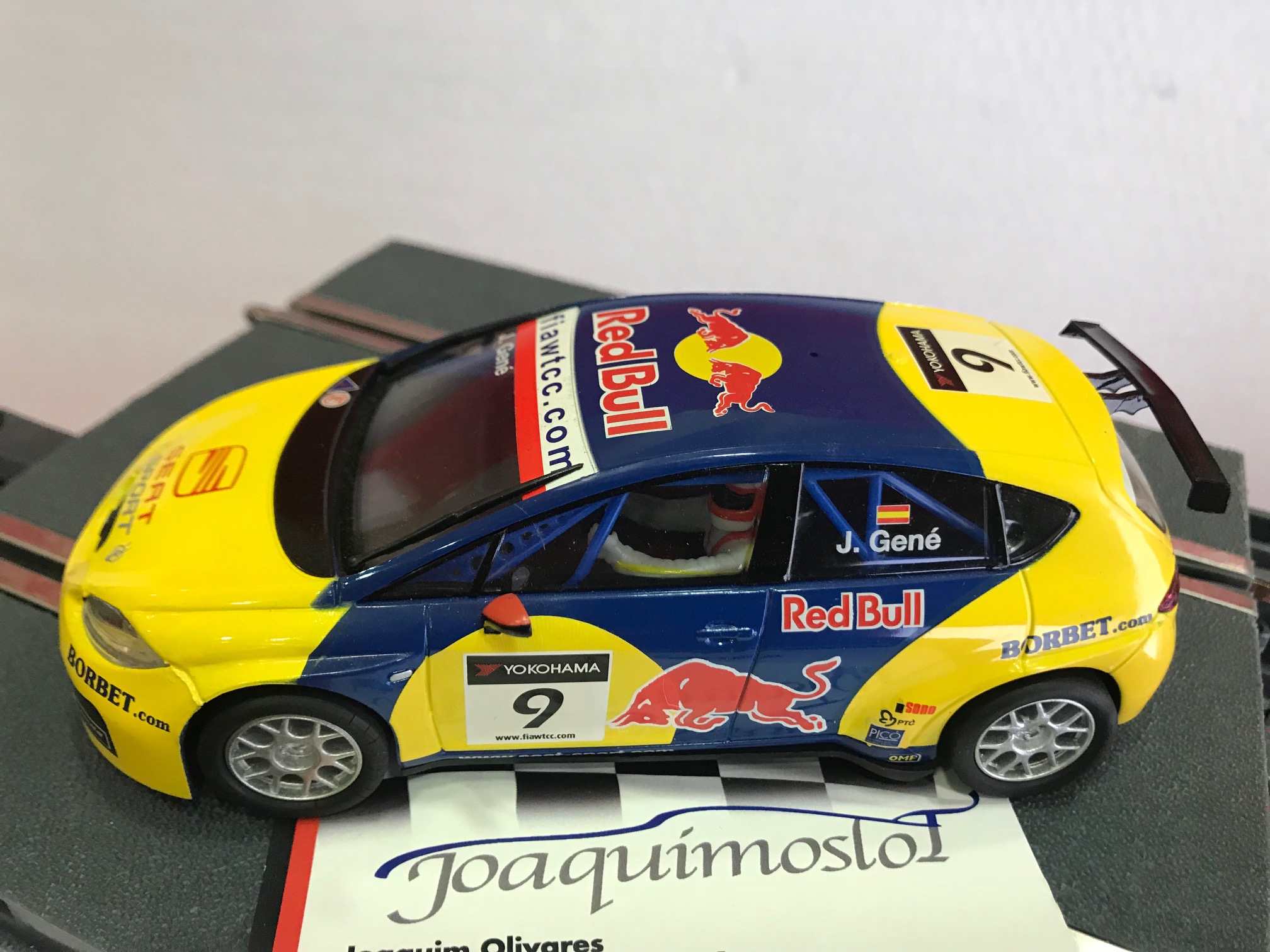 Scalextric Altaya Seat León GENE Nº9 [Scalextric Altaya Seat LeónGENE ...