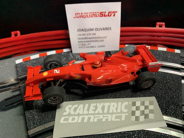 Scalextric Compact F1 Ferrari #2 Massa Exclusivo 1/43 [Scalextric ...
