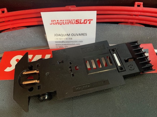 Scalextric Chasis+ Iman+conexión motor Hyundai i20 rx [Chasis+ Iman ...