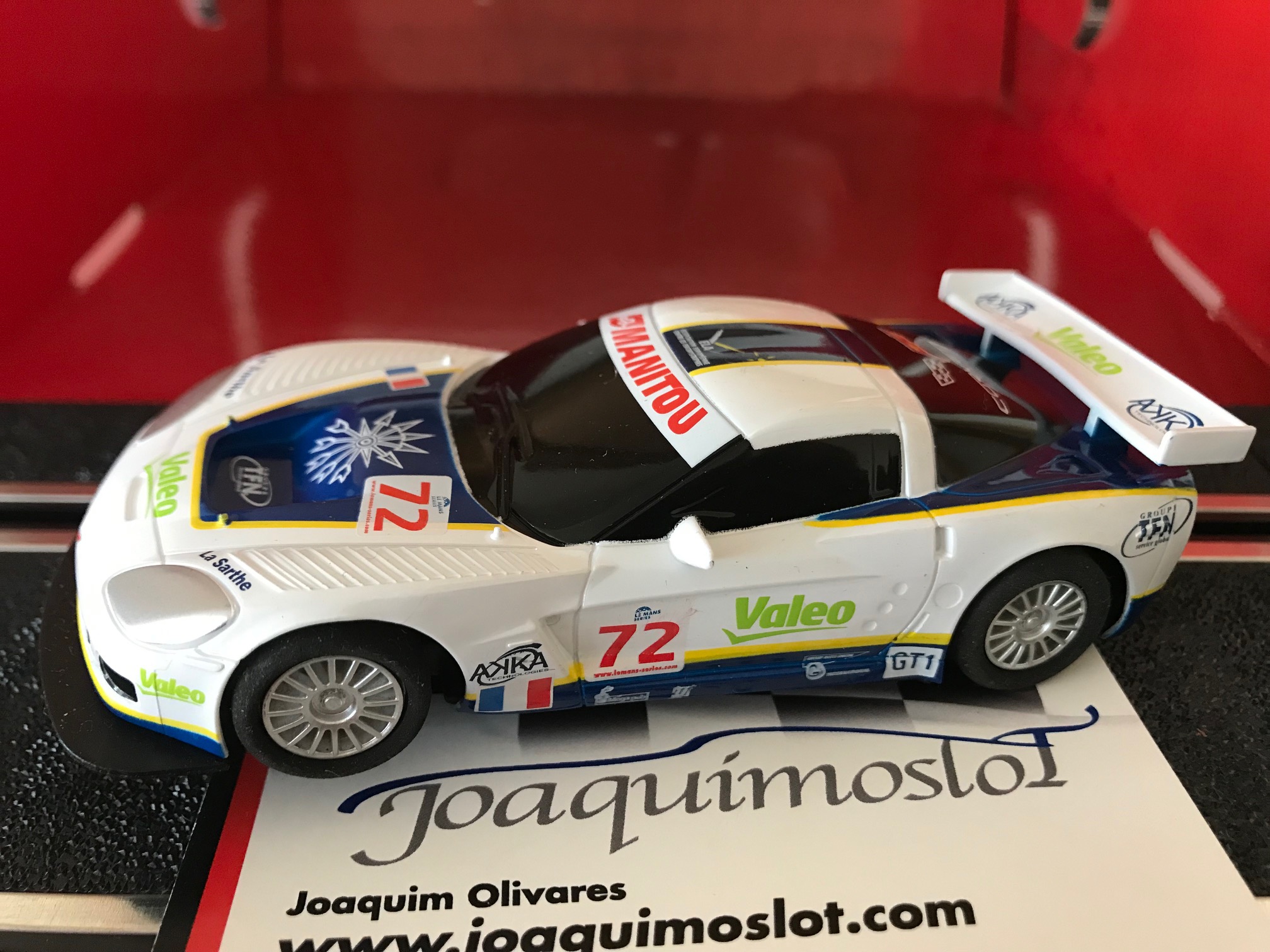 scalextric compact chevrolet corvette c6 Blanco [scalextric compact ...