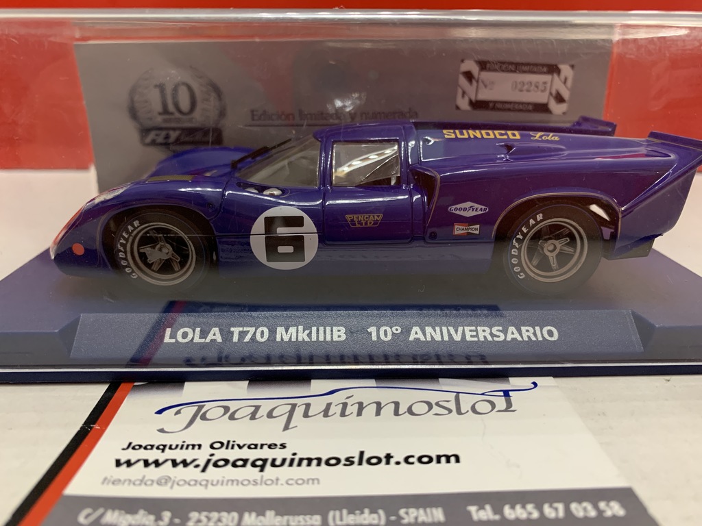 Fly 96088 Lola T70 MK 3B classic car ed.especial 10 ANIVERSARIO [96088 ...