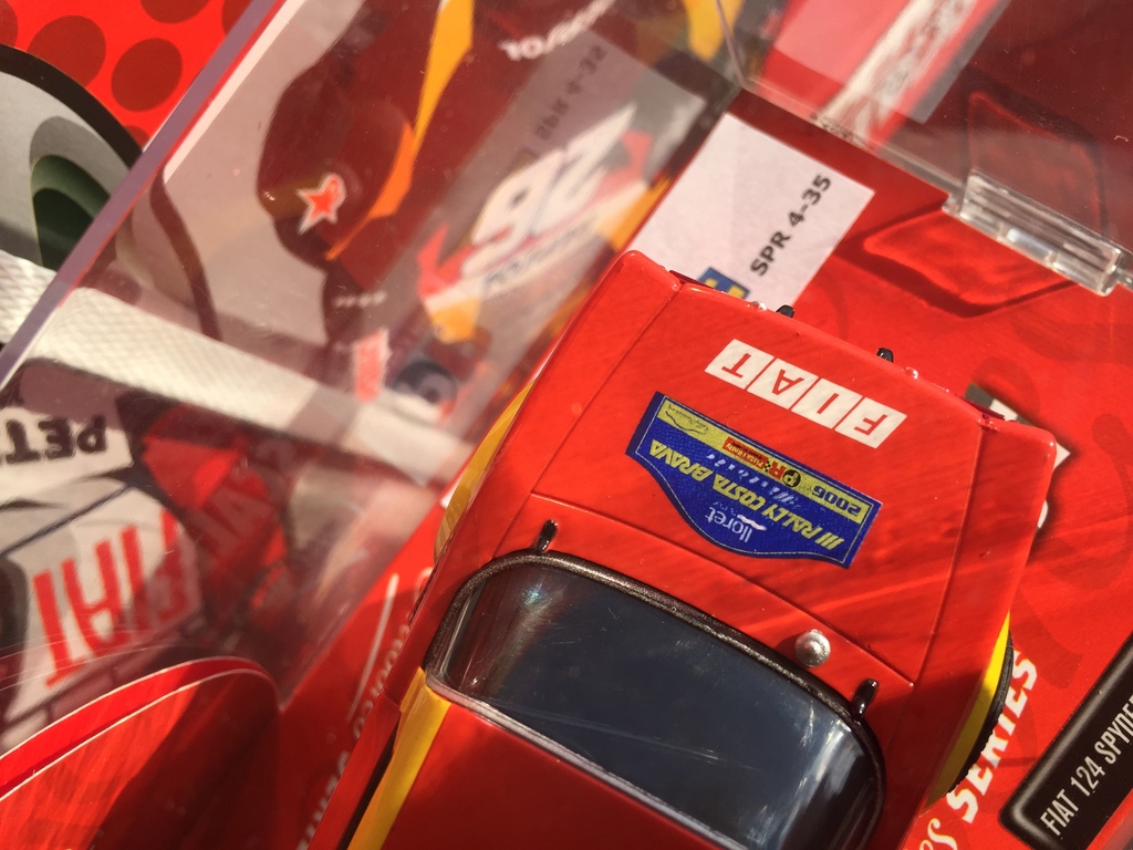 Scalextric 6189 FIAT 124 SPYDER III RALLY COSTA BRAVA [6189 COSTA BRAVA ...