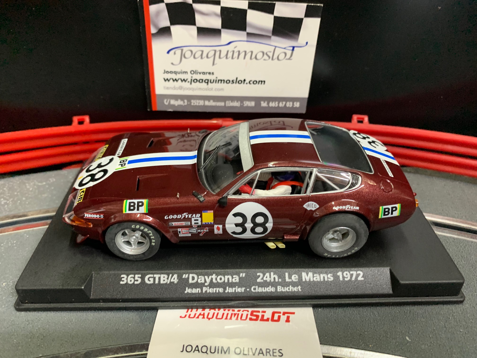 Fly 88111 Ferrari 365 GTB 4 DAYTONA 24H LE MANS 1972 [88111] - 0,00 ...