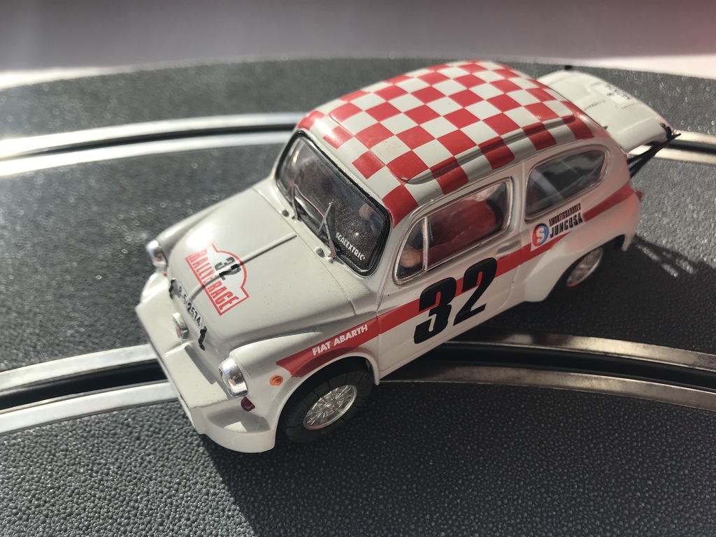 Scalextric Fiat 600 Abarth Altaya Nº32 [Fiat 600 Abarth Altaya Nº32 ...