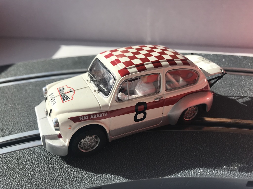 Scalextric Fiat 600 Abarth Altaya Nº8 [Scalextric Fiat 600 Abarth Altay ...