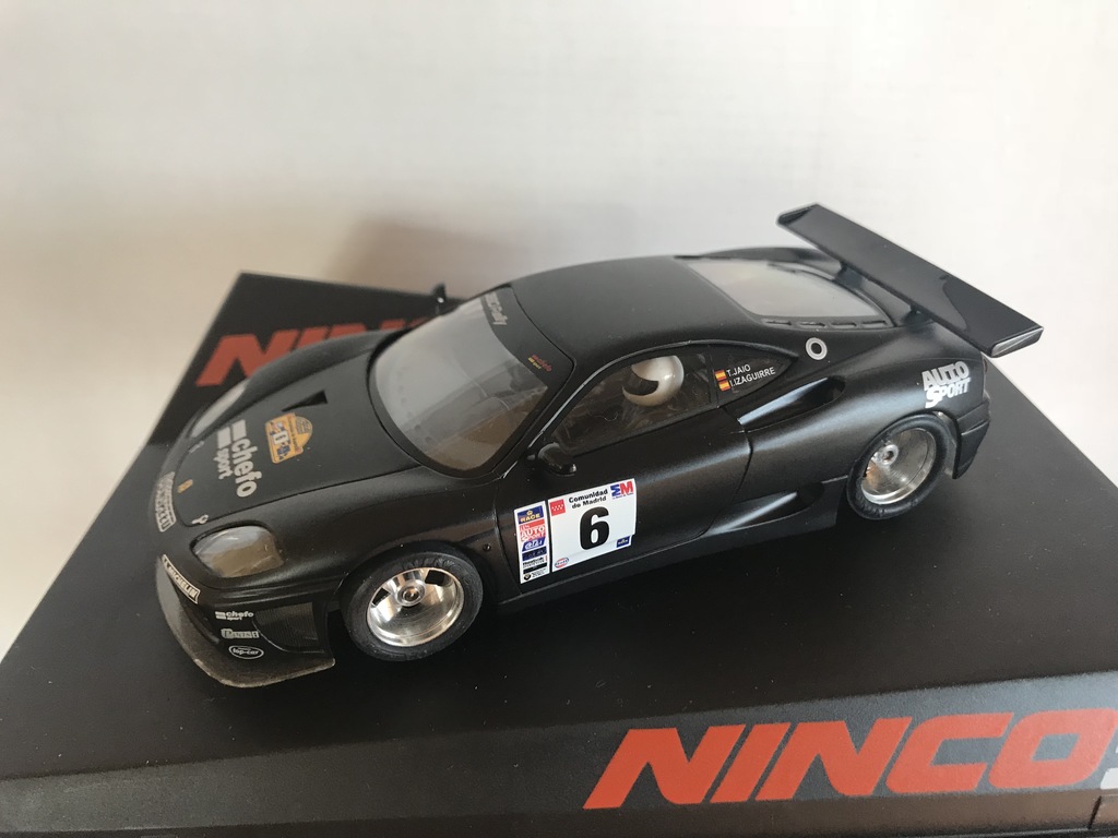 NINCO Ferrari 360 Kit Chefo Rally Lightning nº6 negro - T. Jaio ...