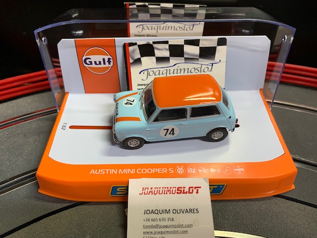 Superslot H4325 Austin Mini Cooper S - Gulf Edition – Nick Riley [H4325 ...