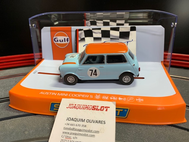 Superslot H4325 Austin Mini Cooper S - Gulf Edition – Nick Riley [H4325 ...