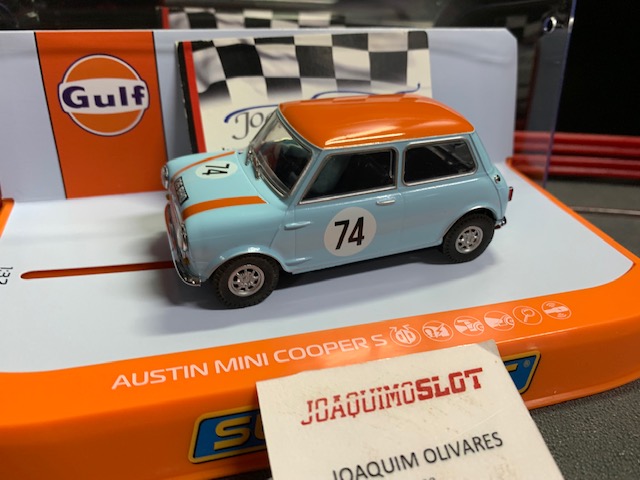 Superslot H4325 Austin Mini Cooper S - Gulf Edition – Nick Riley [H4325 ...