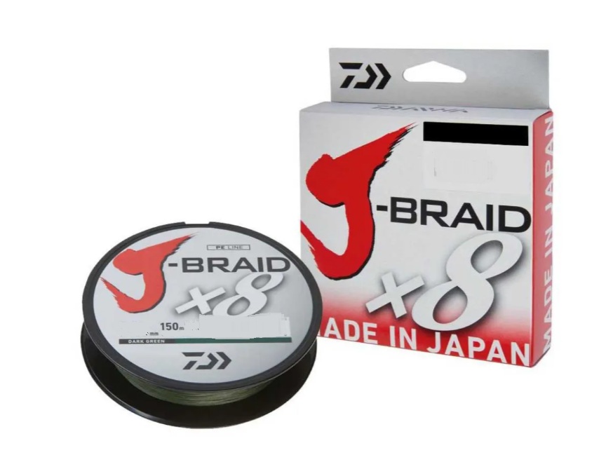 DAIWA J-BRAID DARK GREEN 300m 0.42mm 46.50kg [043178133064] - 25,90 ...