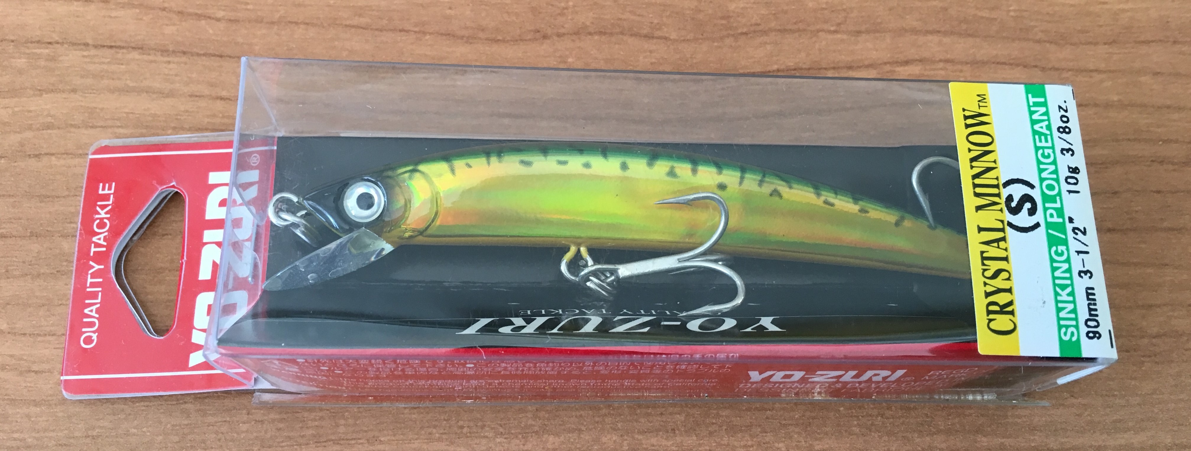 Yo Zuri Crystal Minnow S90 F9 C27 [4940764046448] 14 84€ Tienda