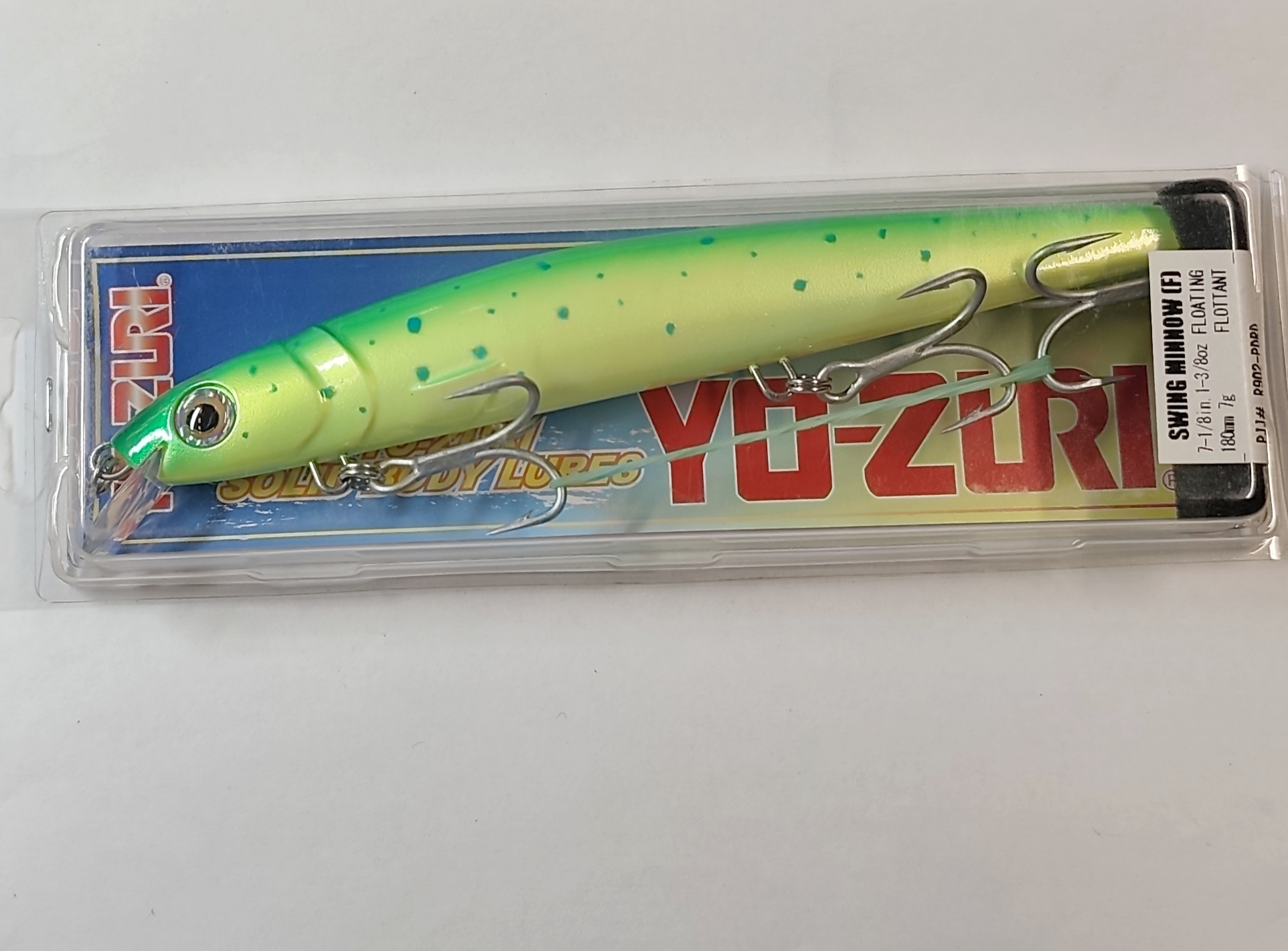 YO-ZURI SWING MNNOW FLOATING 180mm 7gr R902-PDRD [4940764196303] - 13 ...