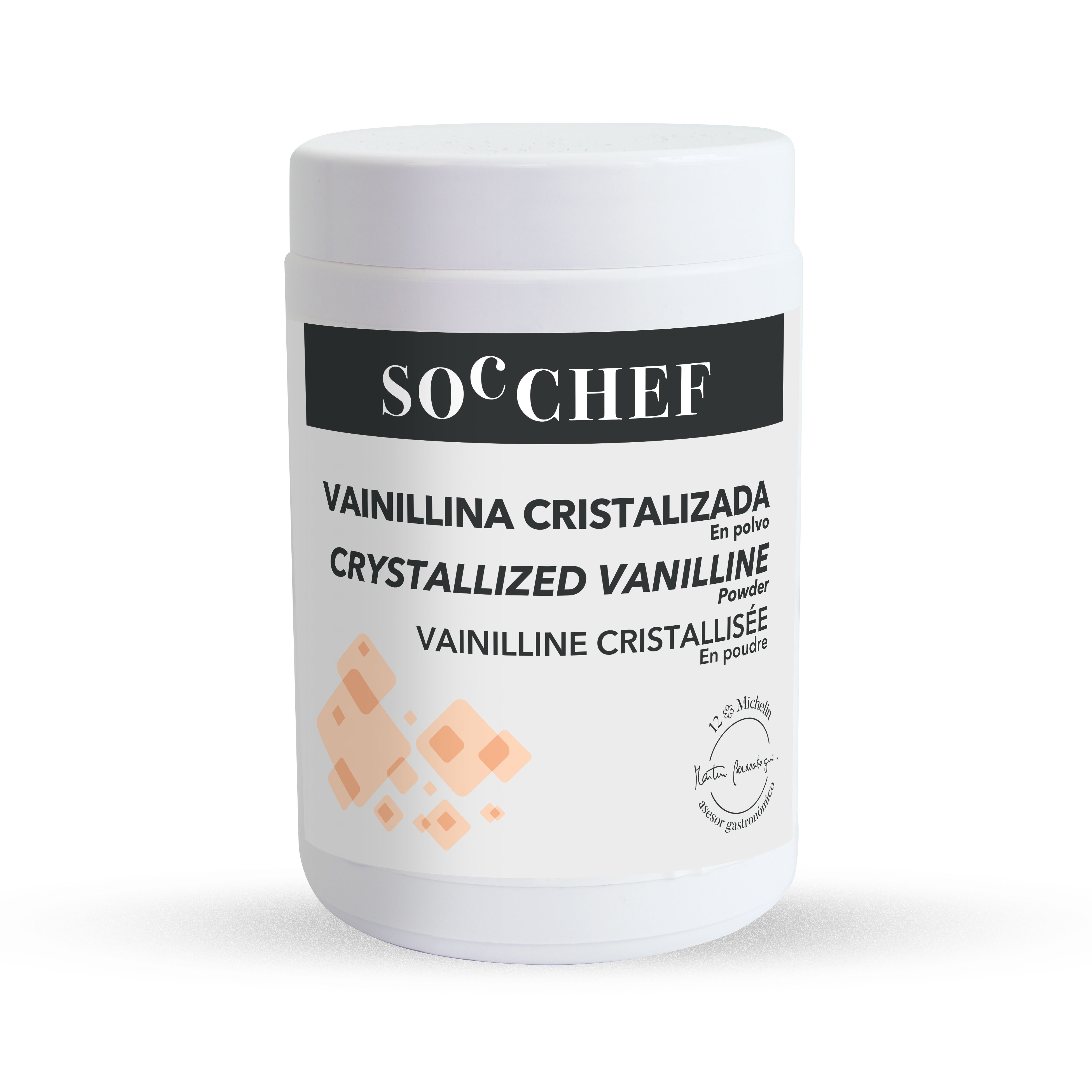 VAINILLINA CRISTALIZADA 450g [15-VAINILLINE05] : SOC Chef - Productor y ...