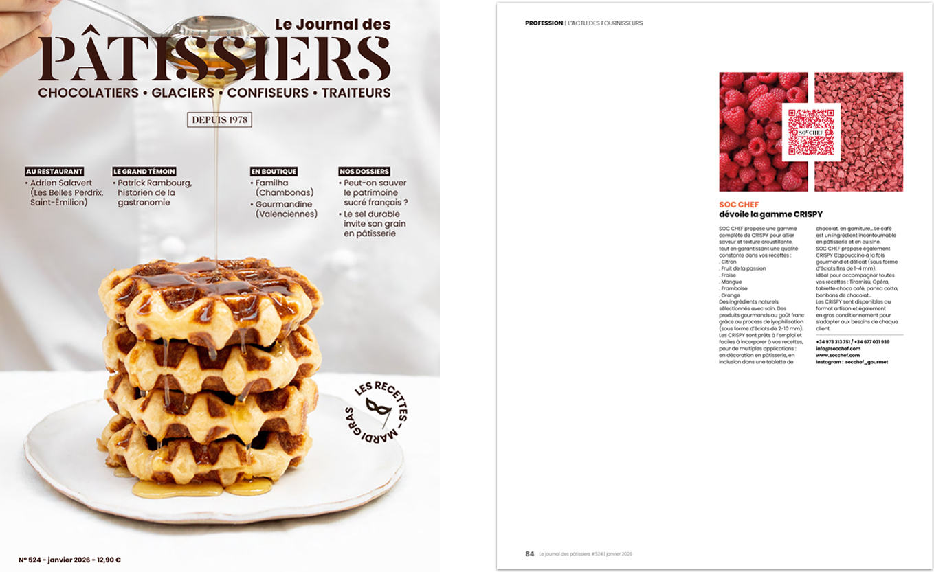 Crispy de fruta. Nº 524. : SOC Chef - Productor y Recolector de ...