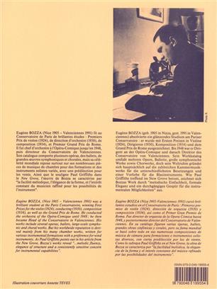 BOZZA E. - EN FORET - [LED46232] - 19,43€ : Todonotas: Accesorios, Instrumentos, Libros y ...